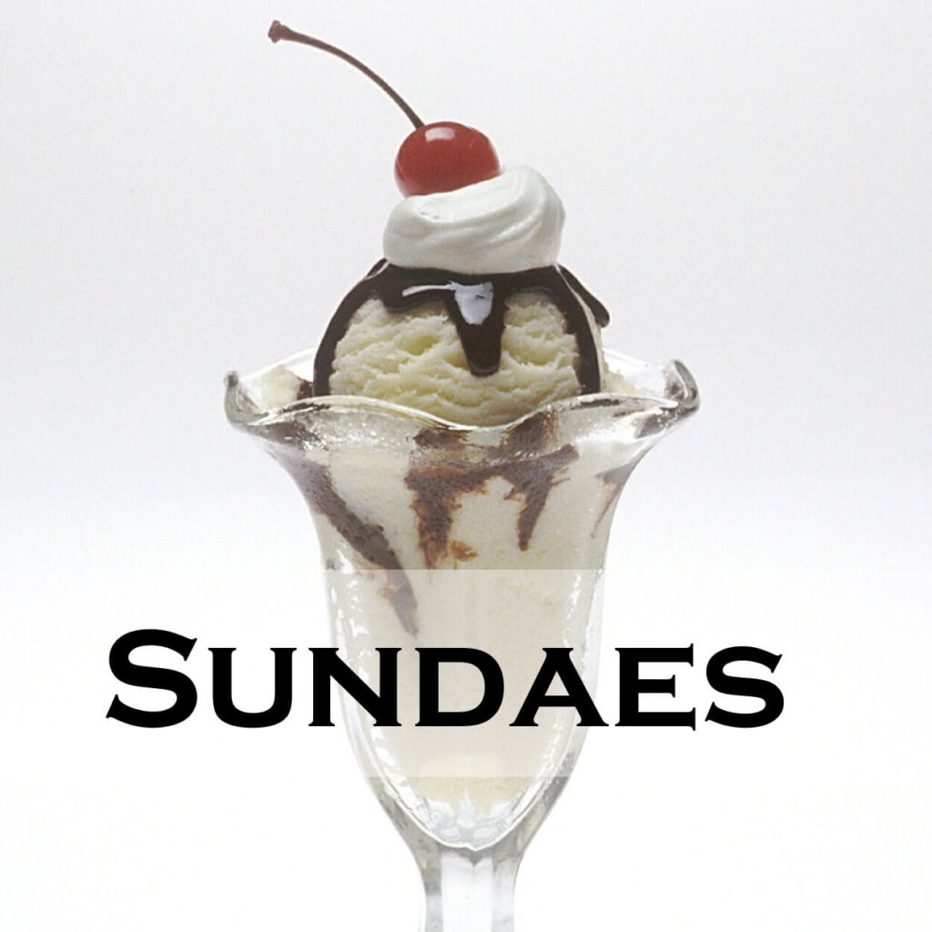 Ice Cream Sundae Recipes - Serving Ice Cream