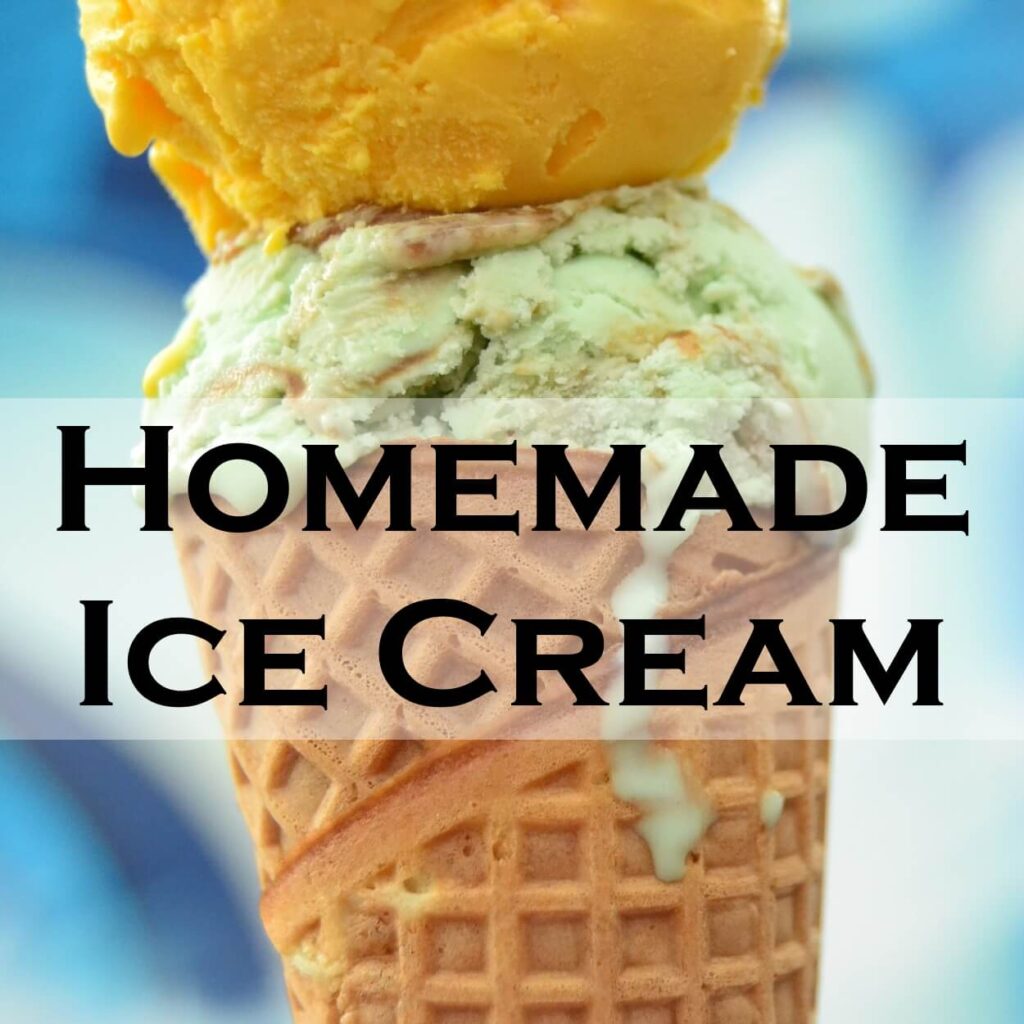 Homemade Ice Cream Recipe: EASY! - Serving Ice Cream